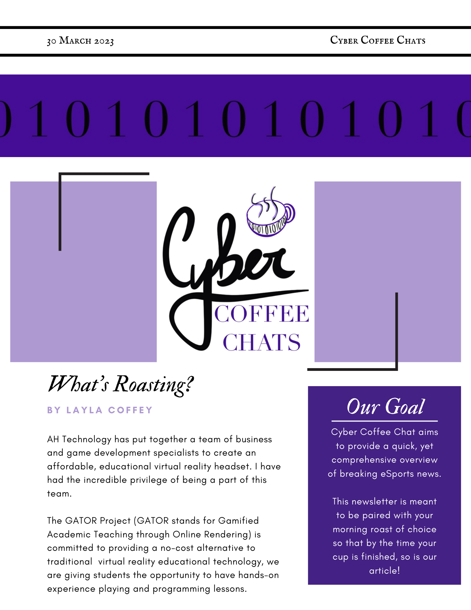 Cyber Coffee Chat- 30 March 2023 – Armwood Technology Roundup